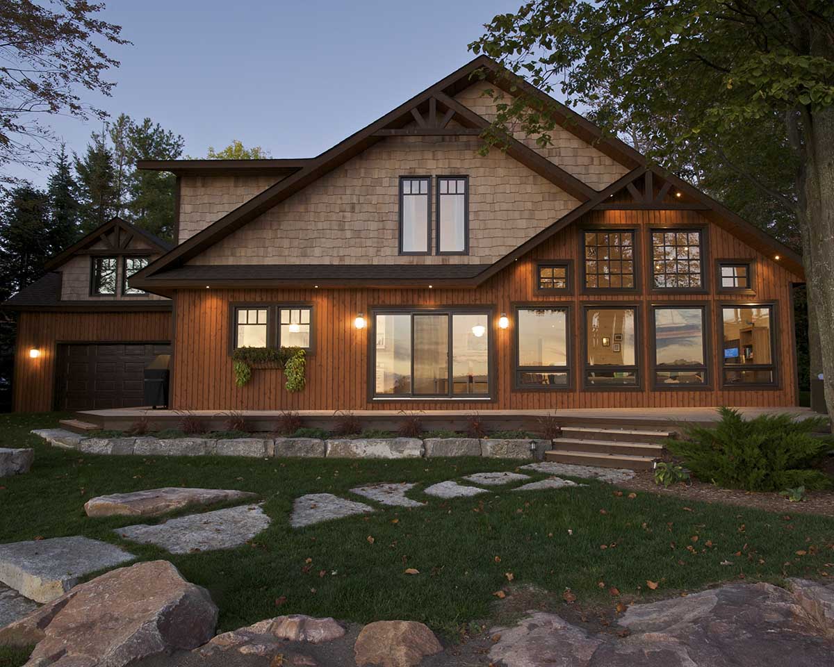 Bryson Bay Cedar Homes Post Beam Home Design - Cedar Designs