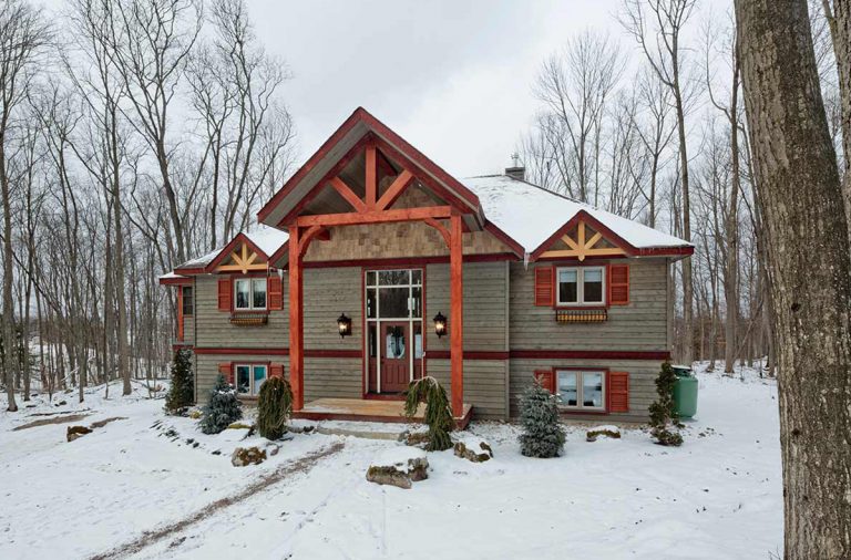 Selwyn Cedar Homes Post and Beam Design - Cedar Designs