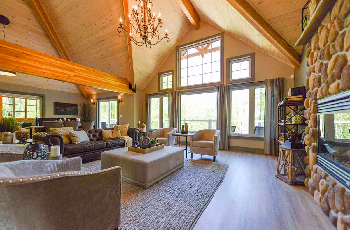 Selwyn Cedar Homes Post and Beam Design - Cedar Designs