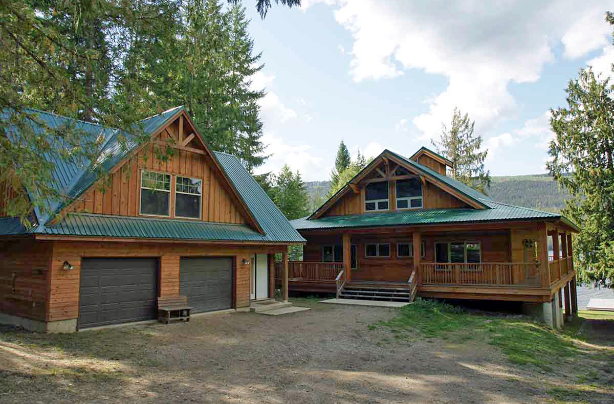 Juneau 2 Cottage Post Beam Cedar Homes - Cedar Designs
