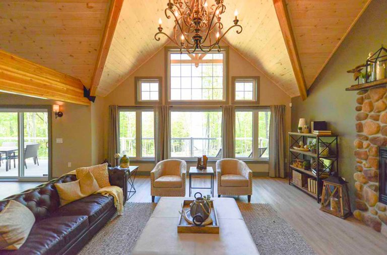 Selwyn Cedar Homes Post and Beam Design - Cedar Designs