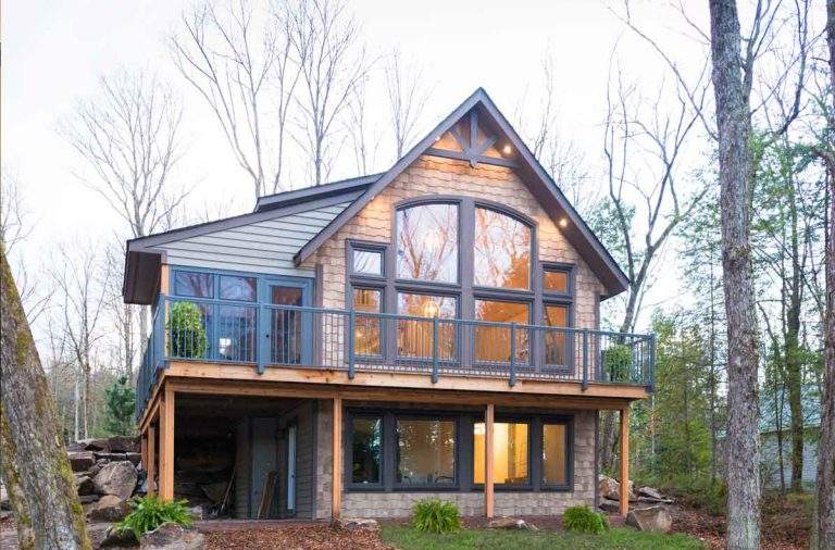 Cavendish Cabin |Cottage Post Beam House Plans - Cedar Designs
